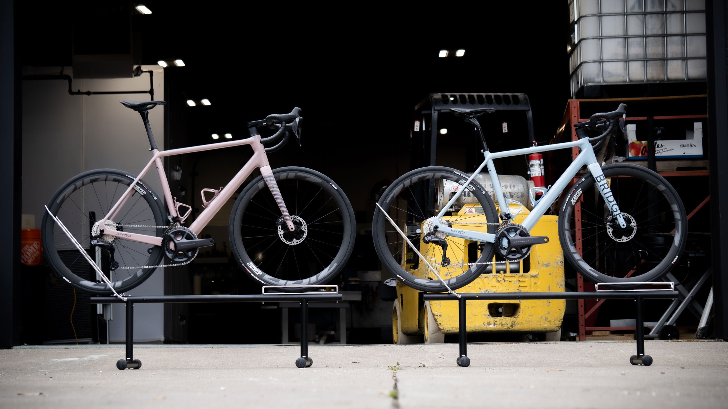 A PAIR OF SURVEYORS – BRIDGE Bike Works