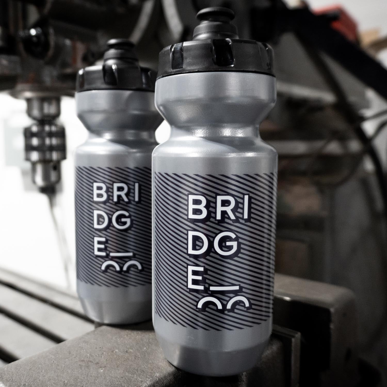 Bridge Bottle Mezzo Silver - Pair – BRIDGE Bike Works