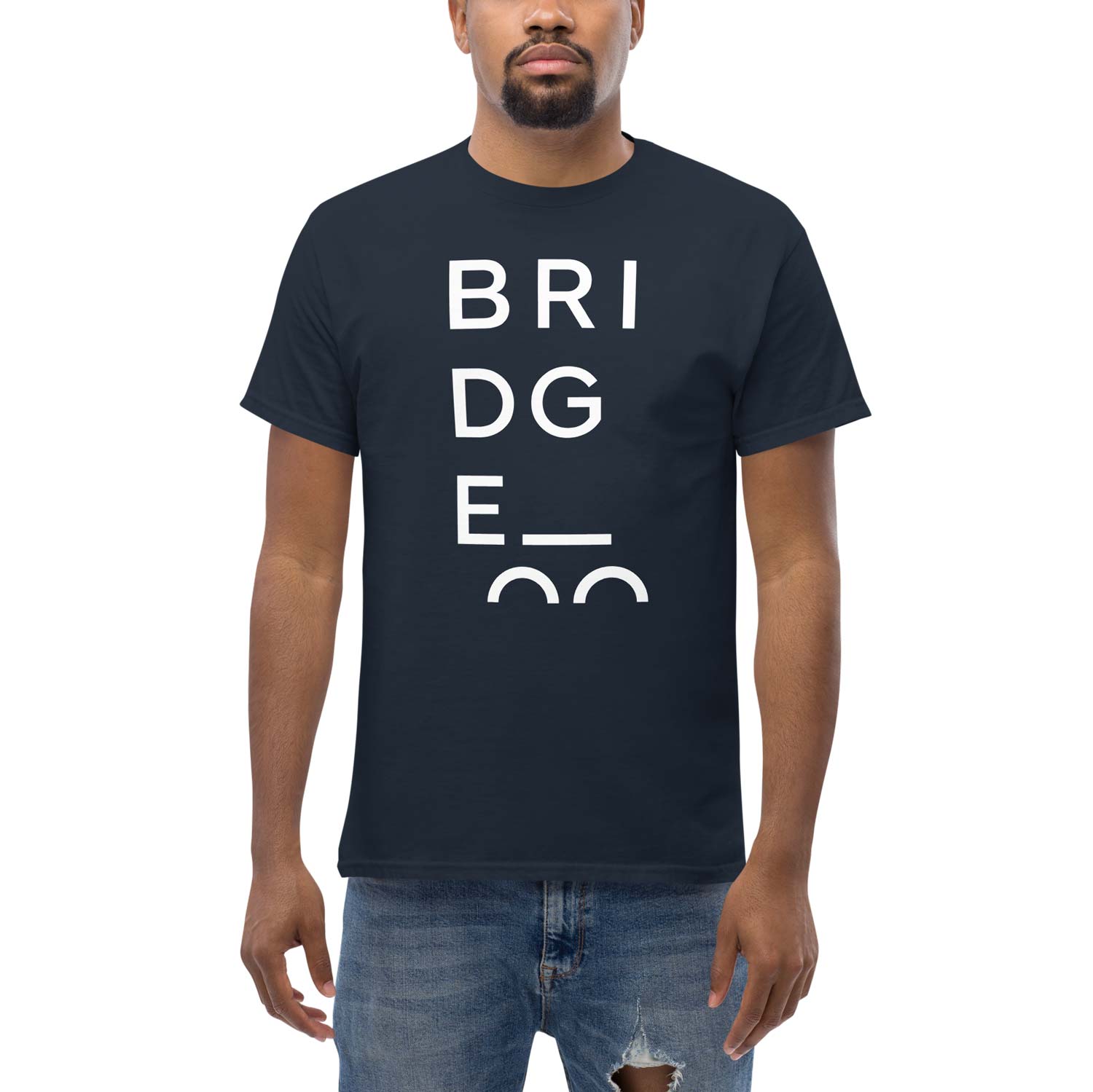 BRIDGE Stacked T-Shirt – BRIDGE Bike Works