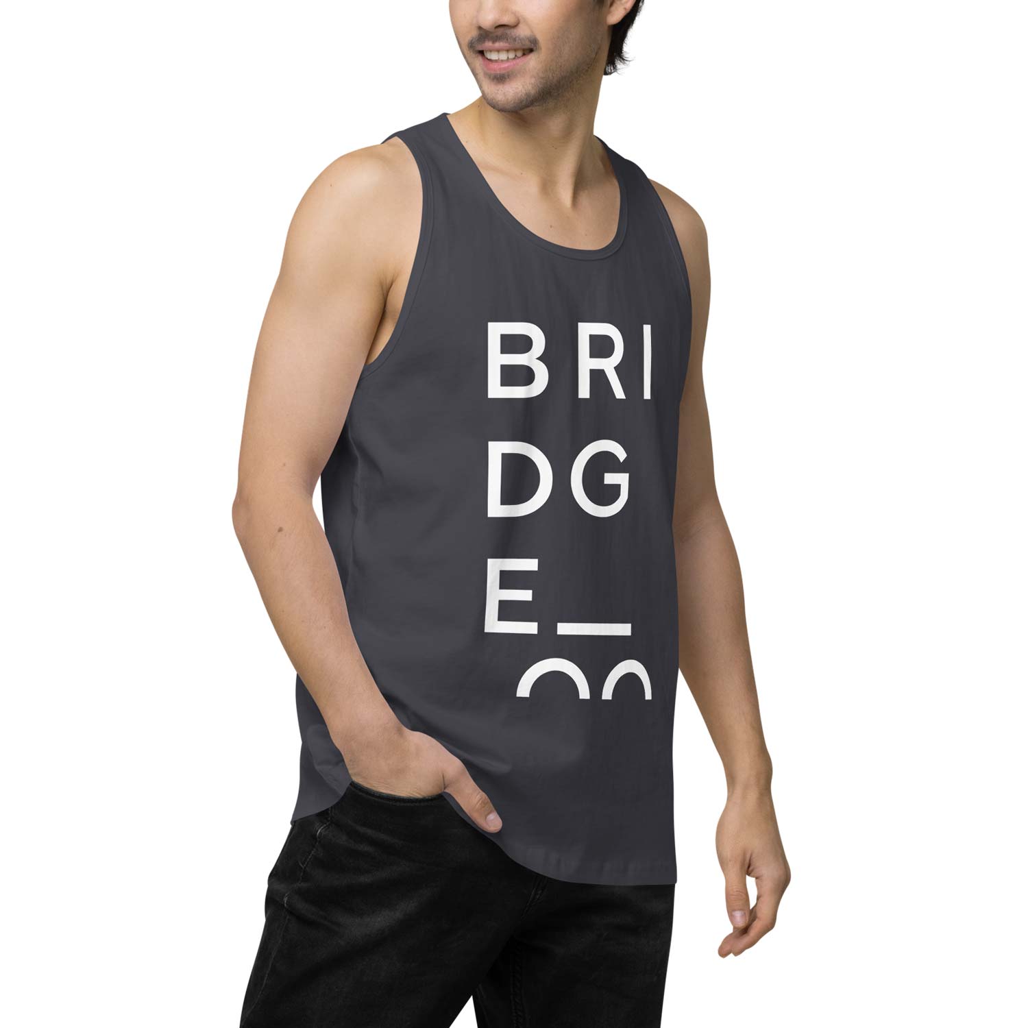 BRIDGE Stacked Tank Top – BRIDGE Bike Works